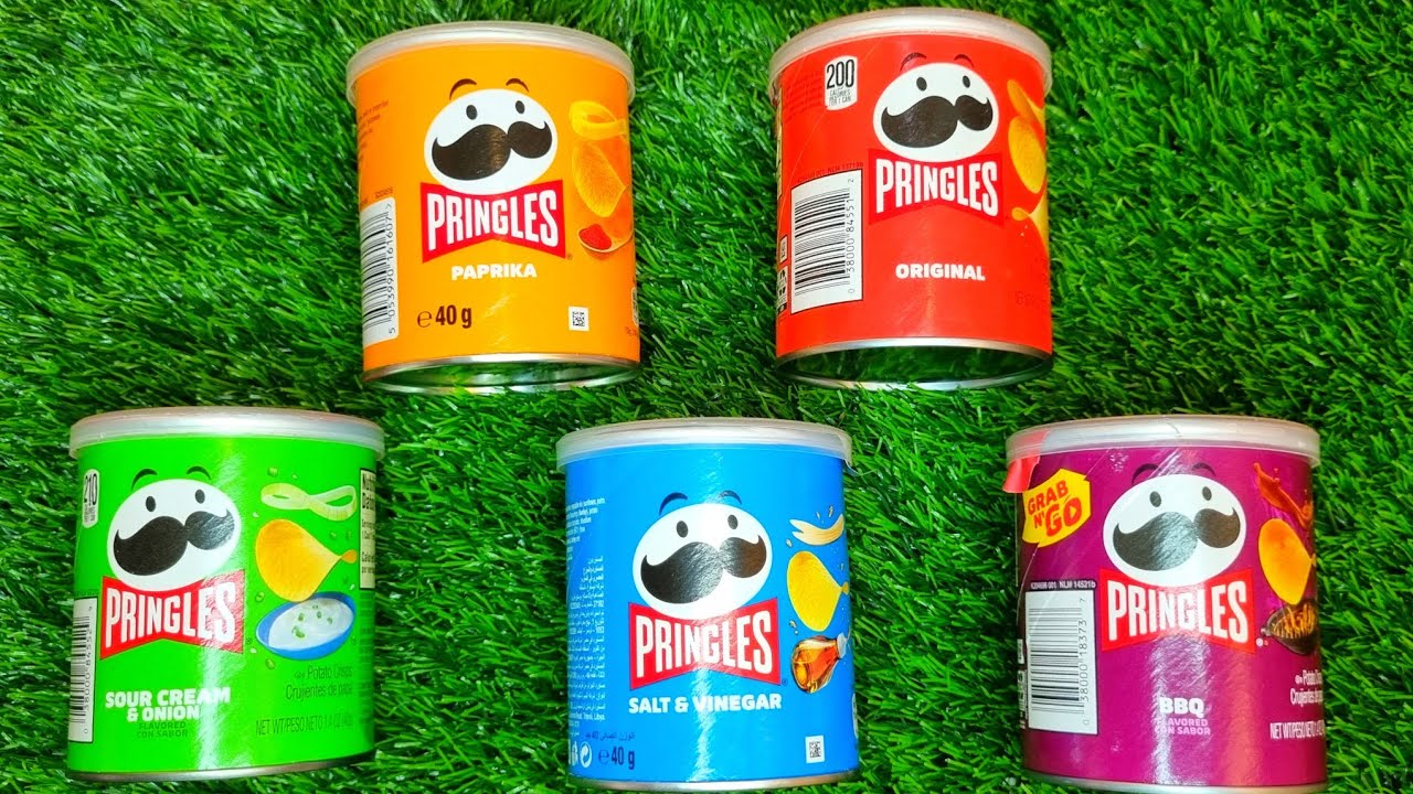 🍭learn Colors Lollipops|Yummy Rainbow LollipopsASMR Pringles Rainbow ...