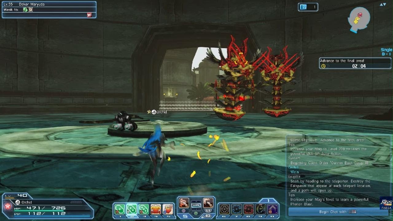 Dat bull again_Phantasy Star Online 2 - YouTube