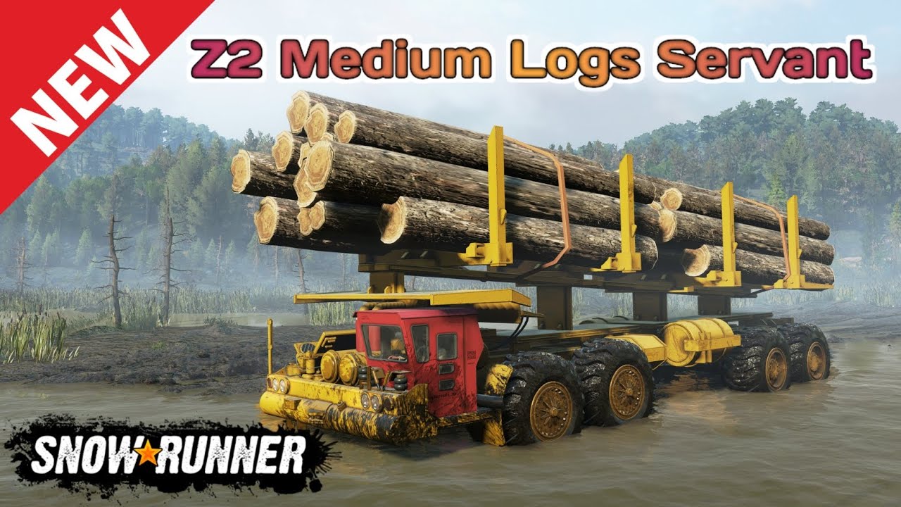 New Logging Truck Z2 Medium Logs Servant In SnowRunner Season 10 ...