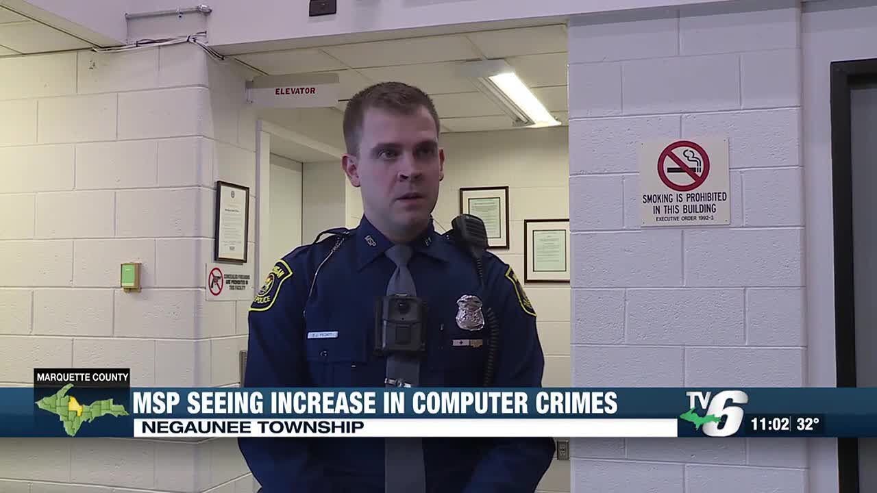 Michigan State Police seeing increase in computer crimes - YouTube