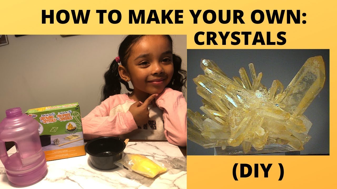 (DIY) Home Make Your Own MAGIC Crystals!!! - YouTube