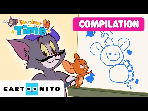 Learn to Draw an Elephant! 🐘🖍️ | Learning with Tom & Jerry | Tom & Jerry Time | @cartoonito
