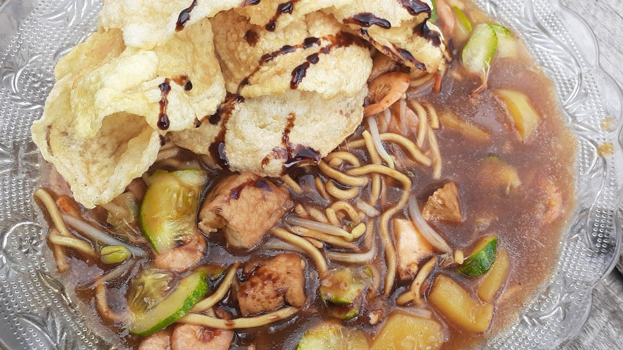 RESEP MIE REBUS BELITUNG||MIE BELITUNG - YouTube