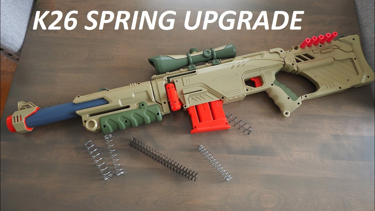 Lanard HUNTSMAN 50 Review / k26 Spring Mod - YouTube