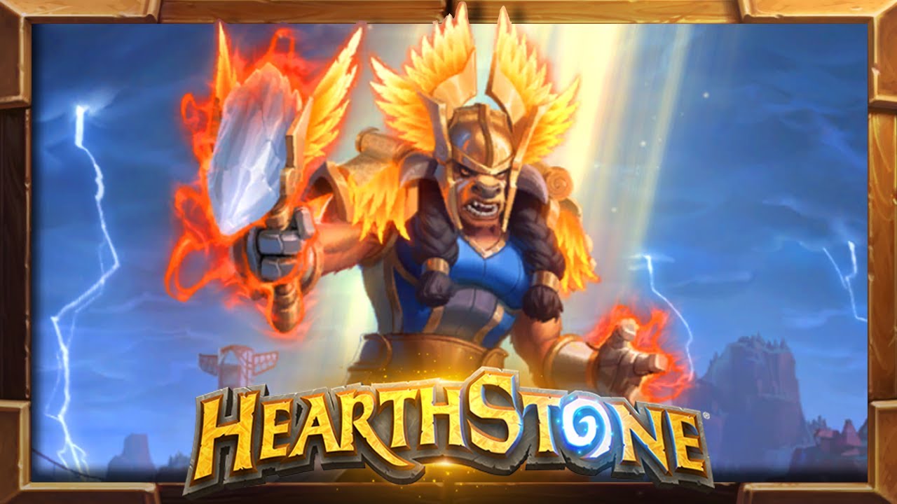 Hearthstone: Aponi Brightmane Hero Skin Animations - YouTube