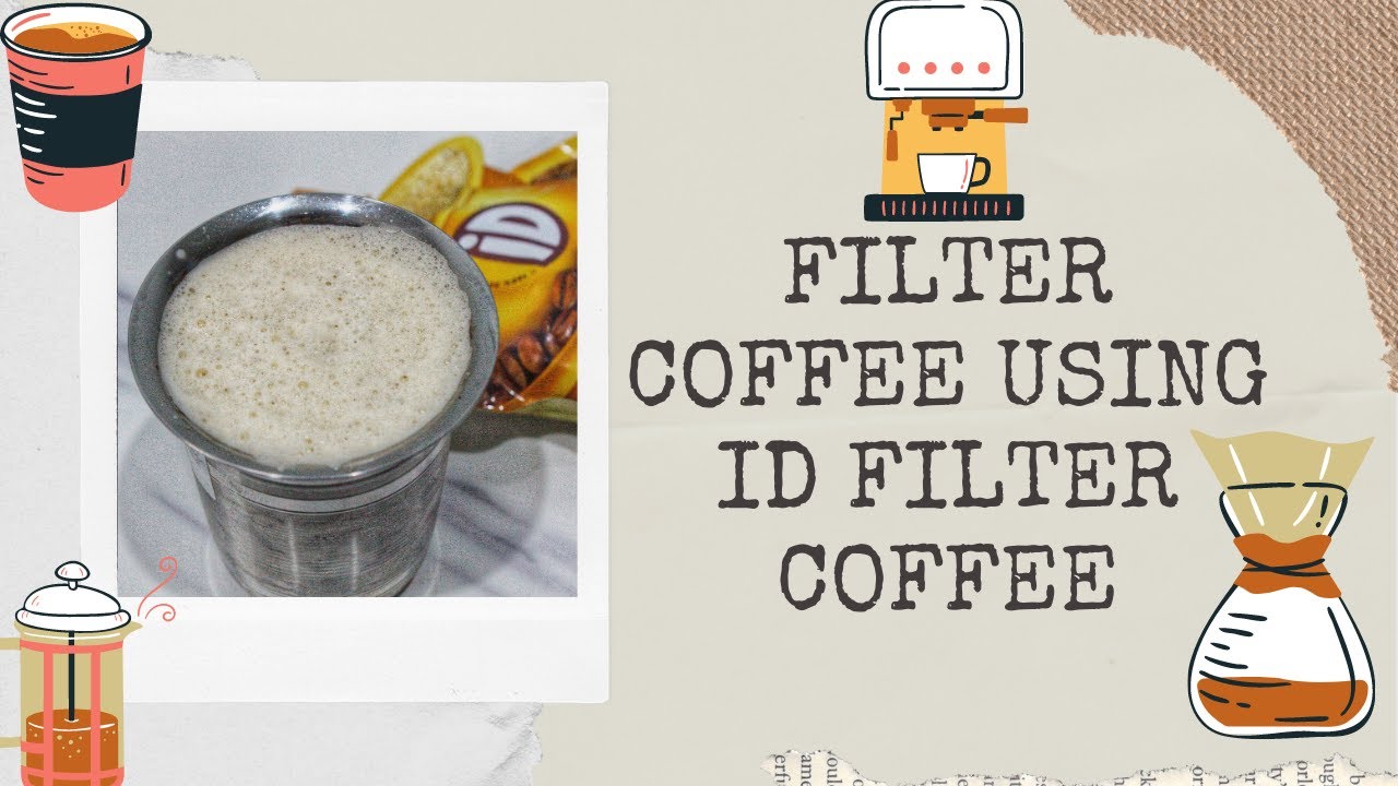 Filter Coffee using iD Filter Coffee Decoction | Cord Gallivanter - YouTube
