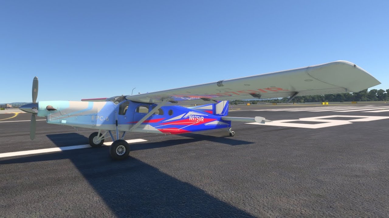 Microsoft Flight Simulator 2020 Pilatus PC-6/B2-H4 Turbo Porter🇨🇭 - YouTube