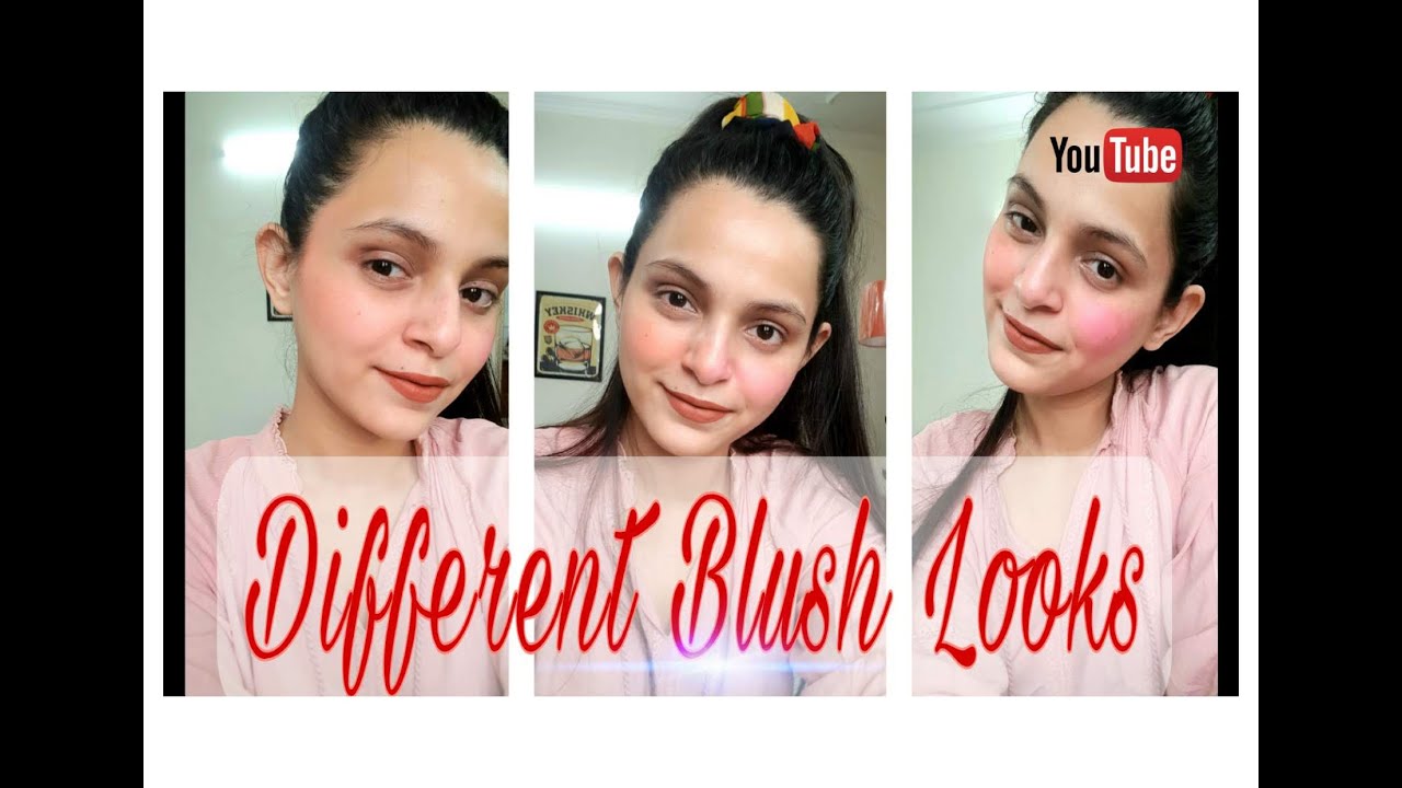 How to Apply Blush in 3 Different Way.! Blush Tutorials for Beginners ...