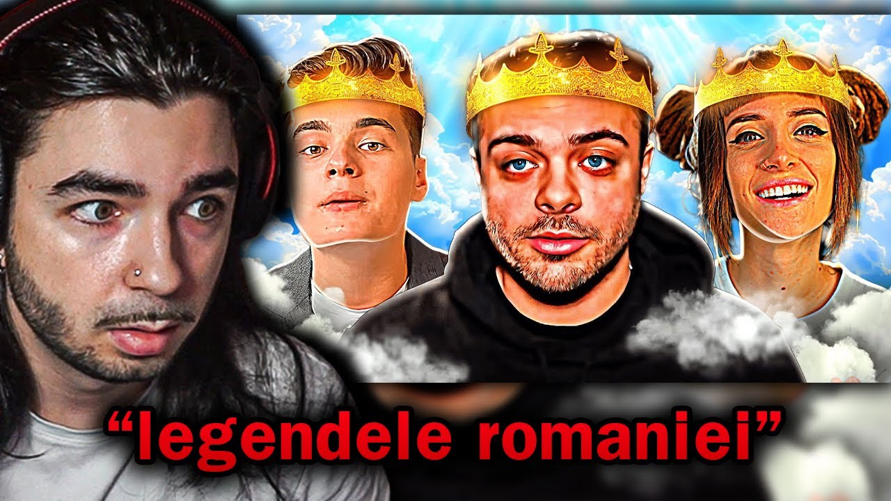 TheRealRed reactioneaza la YouTuberi Români Consacrați ca Legende - YouTube