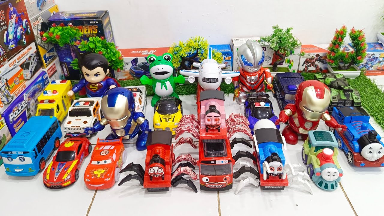 Kereta Choo Choo Charles Pink, Thomas Exe Laba, Tayo Eater, Robot ...