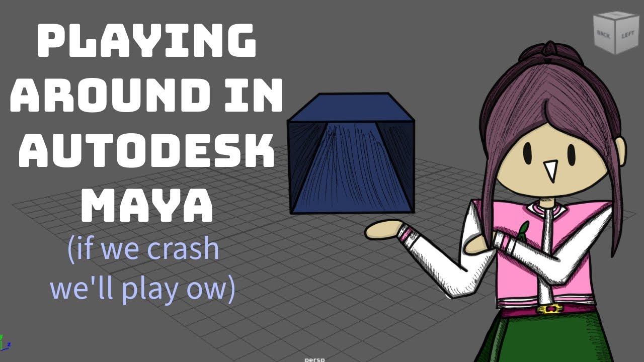 [Autodesk Maya] The 3D model of a sphere goes into what? The cube hole ...