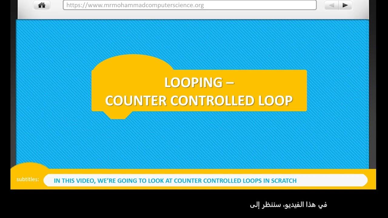 For Loops Counter Controlled Loops In Scratch Scratch To Python Unit L5 Youtube