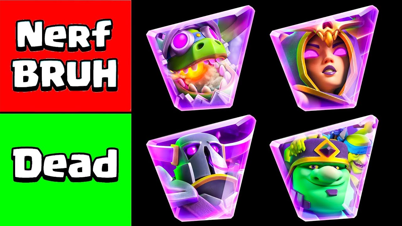 I Ranked EVERY Evolution in Clash Royale from WORST to BEST - YouTube