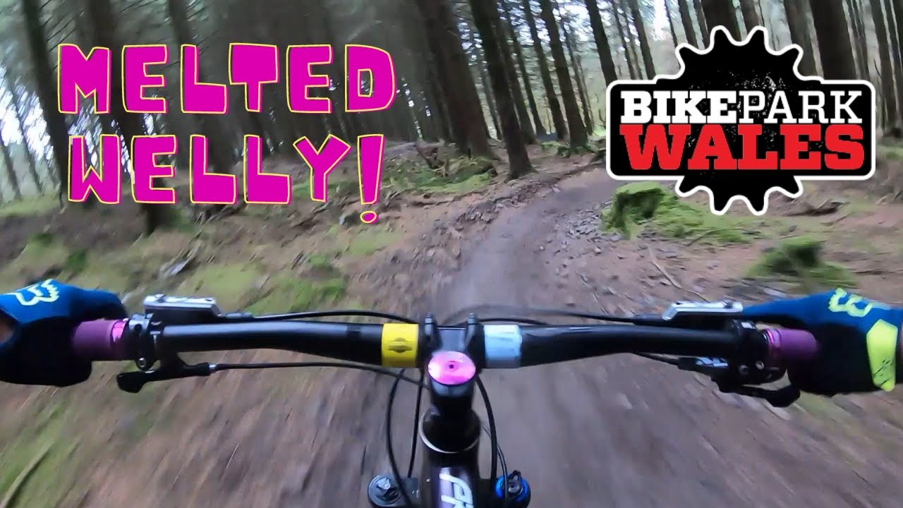 Bike Park Wales - Melted Welly - YouTube
