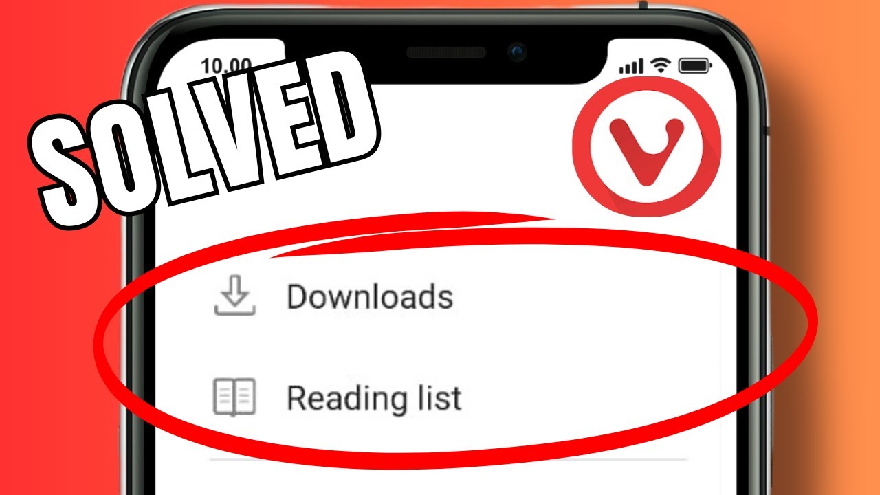 How to open your reading list in Vivaldi - YouTube