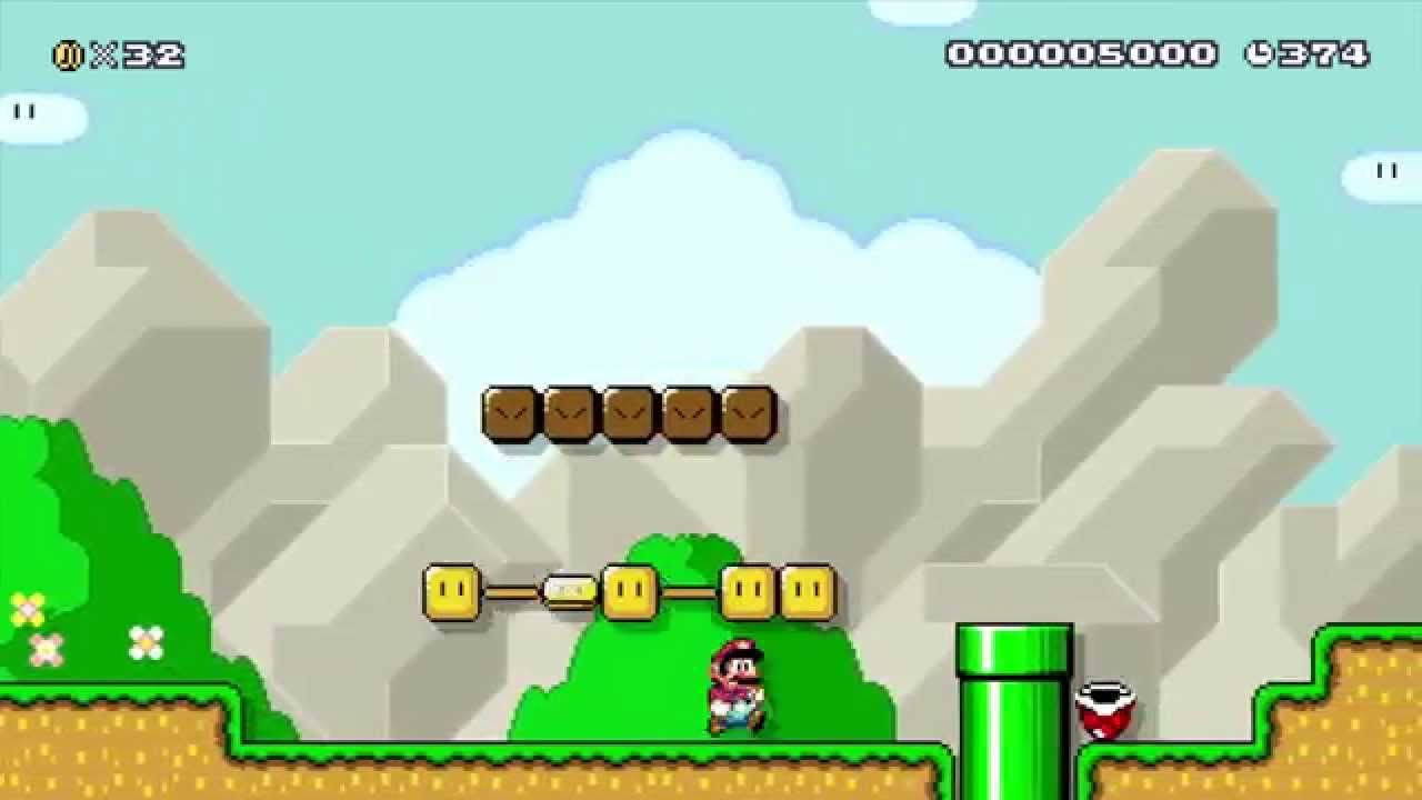 Super Mario Maker - SML2 Mushroom House - YouTube