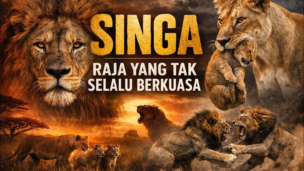 Raja yang Bertahan | Kisah Singa Penjaga Savana - YouTube