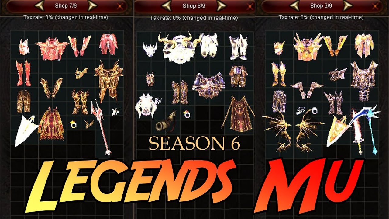 Legends Mu Season 6 ( Mid Fast Server ) | Mu Online PC - YouTube