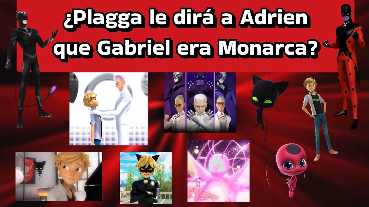Plagga le dirá la verdad de Gabriel a Adrien en la Sexta temporada # ...