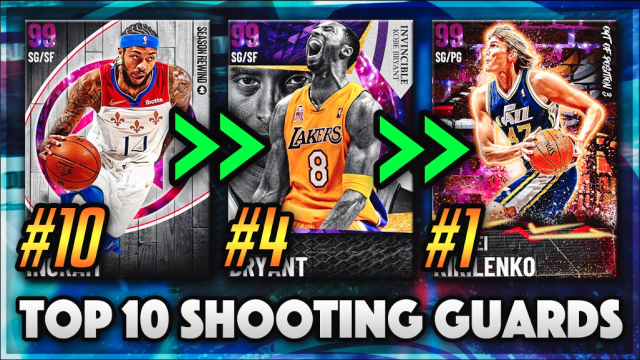 TOP 10 BEST SGs IN NBA 2K21 MyTEAM!! - YouTube