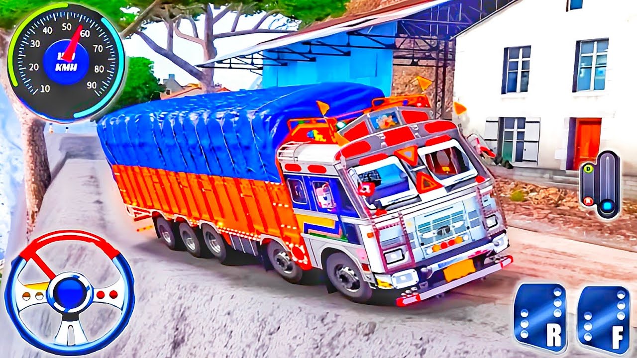 Indian Truck Offroad Cargo Drive 3D - Real Transport Truck Driving ...