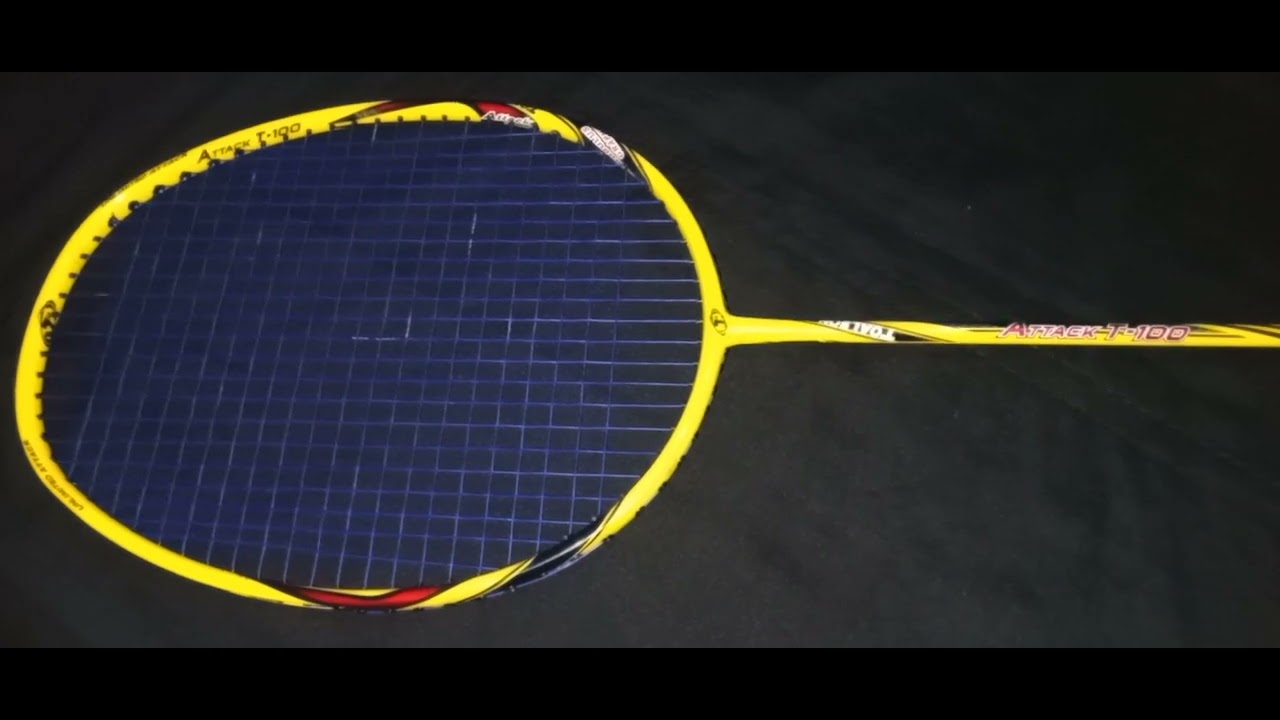 Raket Smash 500rb an made in japan? review raket toalson attack T100 # ...