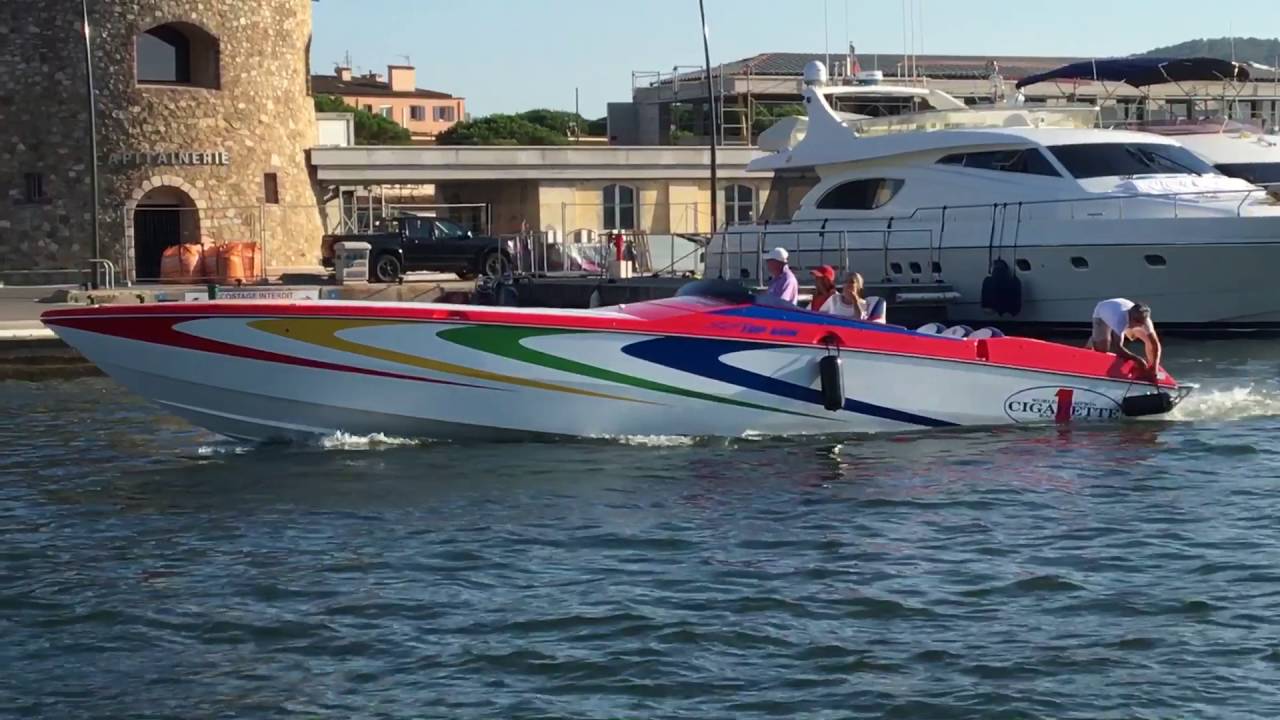 Cigarette 38 top gun - YouTube