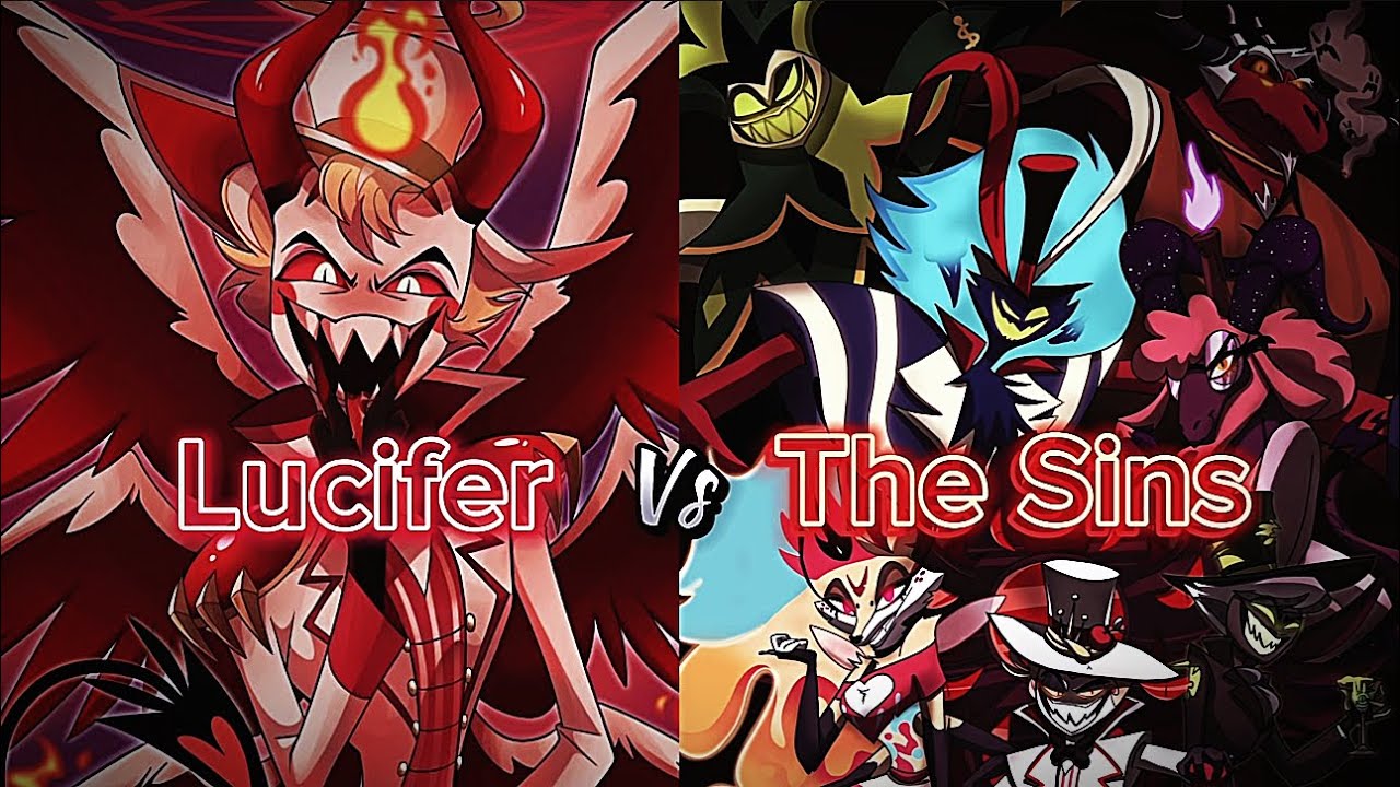 Lucifer (HH) vs The Deadly Sins (HB) #shorts #whoisstrogest # ...