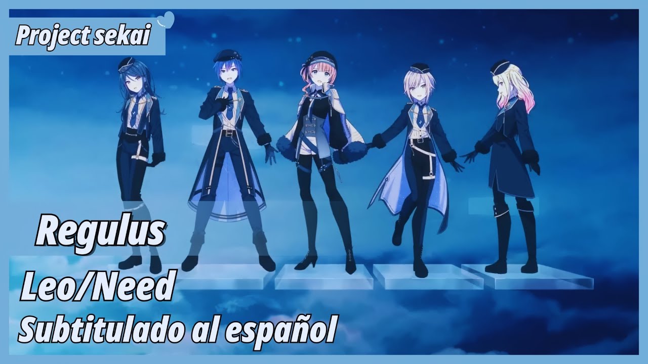 Regulus (レグルス) (Sub Español) | Leo/Need x KAITO | Project Sekai - YouTube