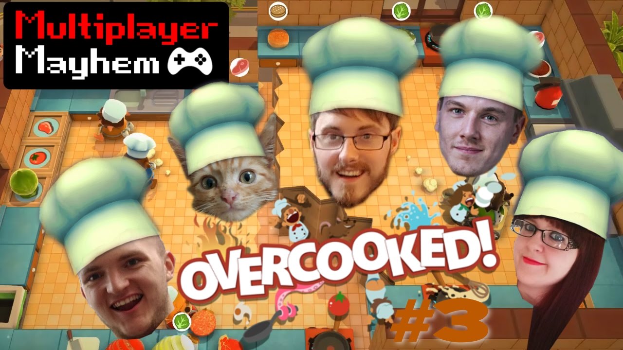 Overcooked #3: MASTER CHEFS!!! - Multiplayer Mayhem - YouTube