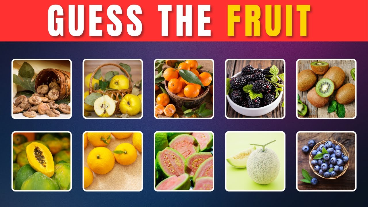 Guess the Fruit Challenge: Test Your Fruit Knowledge! #shorts - YouTube
