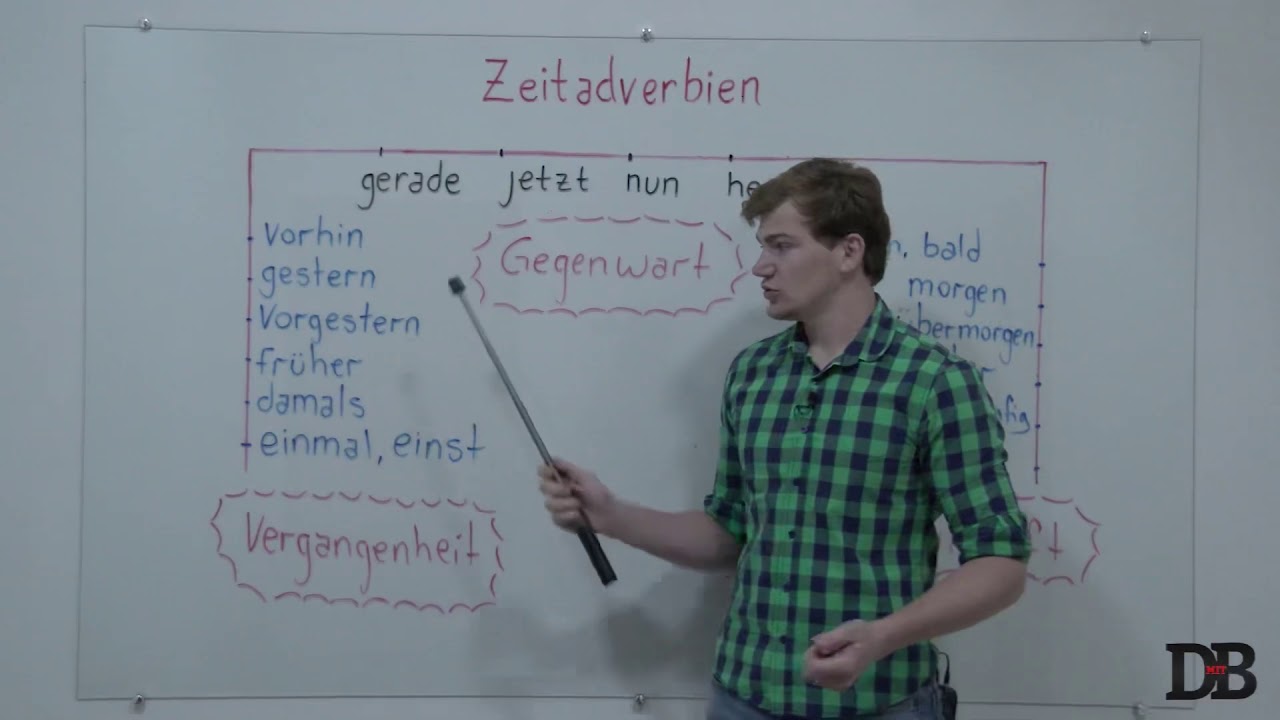 Zeitadverbien - YouTube