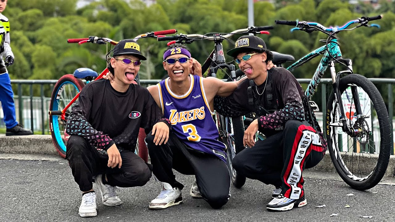 Así es un día de 3 riders juntos😂🔥🚲 - YouTube