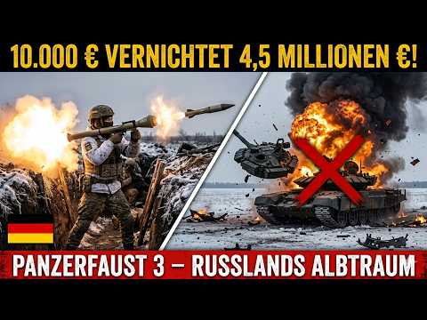 NATO SCHOCKIERT: 284 russische Panzer zerstört – Panzerfaust 3 schlägt Javelin beim Kosten pro Kill