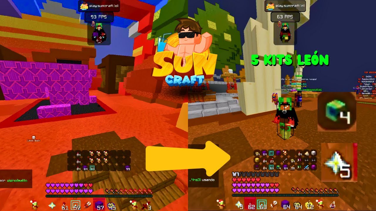 ASÍ de FACIL CONSIGUES 5 KITS LEÓN en este BOXPVP | SUNCRAFT - YouTube