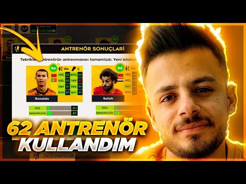 62 ANTRENÖR KULLANDIM! GEN YÜKSELTME ! DLS 22