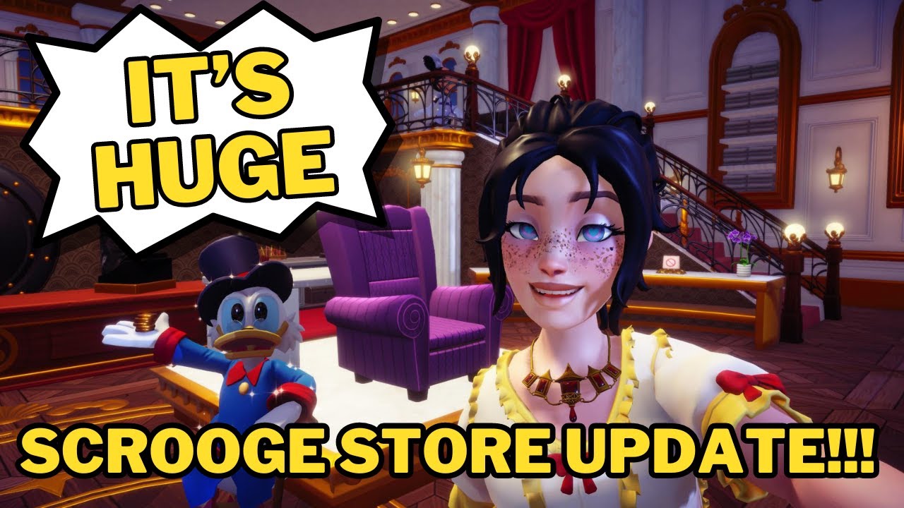 Scrooge Store Update! IT'S A BIG ONE!! - YouTube