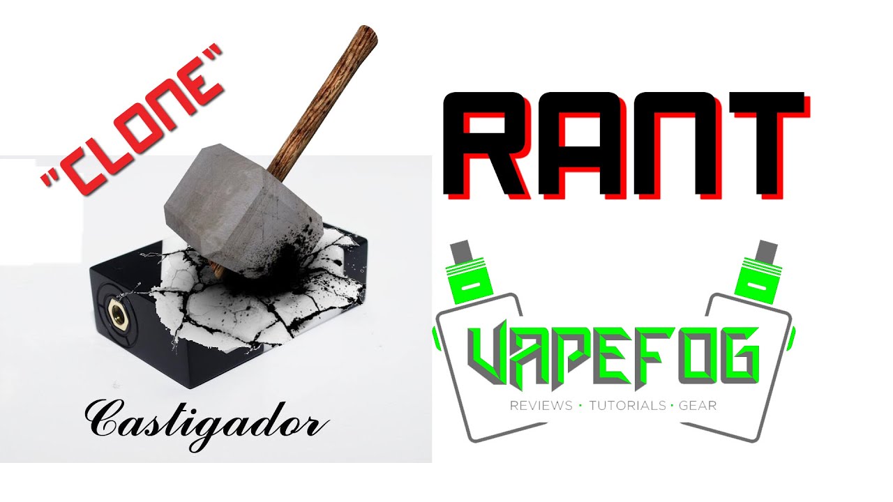 Castigador Box Mod "Clone" Review & Rant | VAPEFOG - YouTube