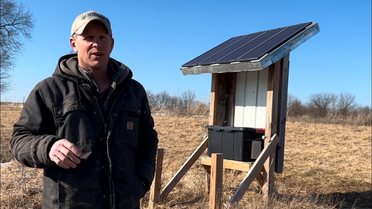 DIY Solar Fence Charger - YouTube
