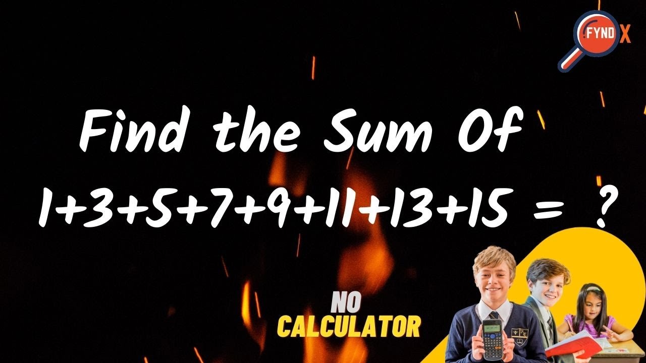 Find The Sum Of First N Odd Natural Numbers Maths Tricks Learn Maths