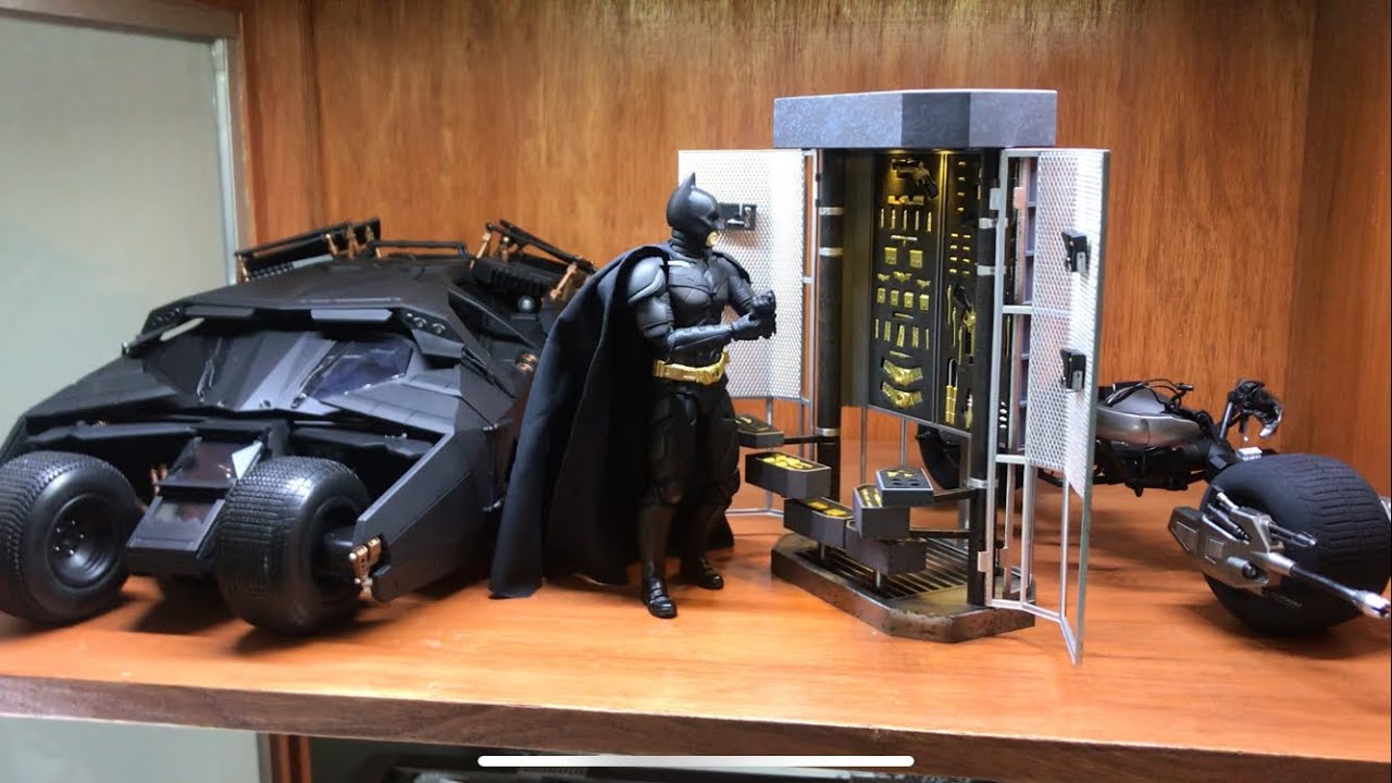 Batman Dark Knight collection 1/12, Bat Armory, Bat-pod, Tumbler ...