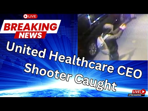 United Healthcare CEO Shooter Caught! - YouTube