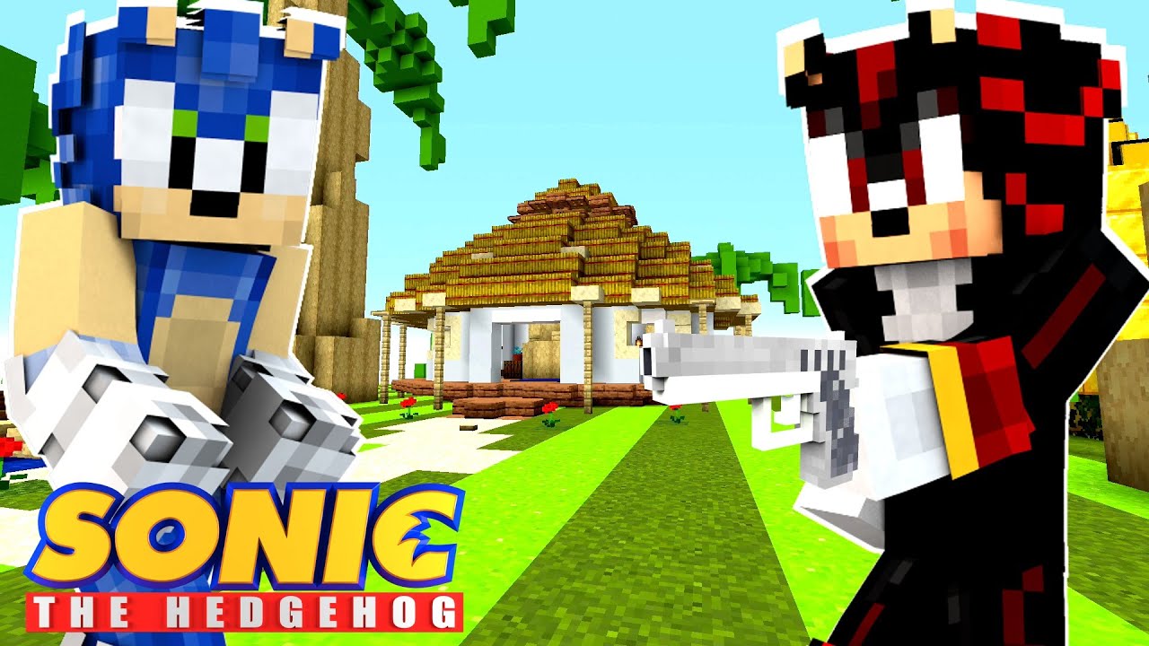 Minecraft Sonic The Hedgehog 2 - SHADOW THE HEDGEHOG UNLEASHED! [25 ...