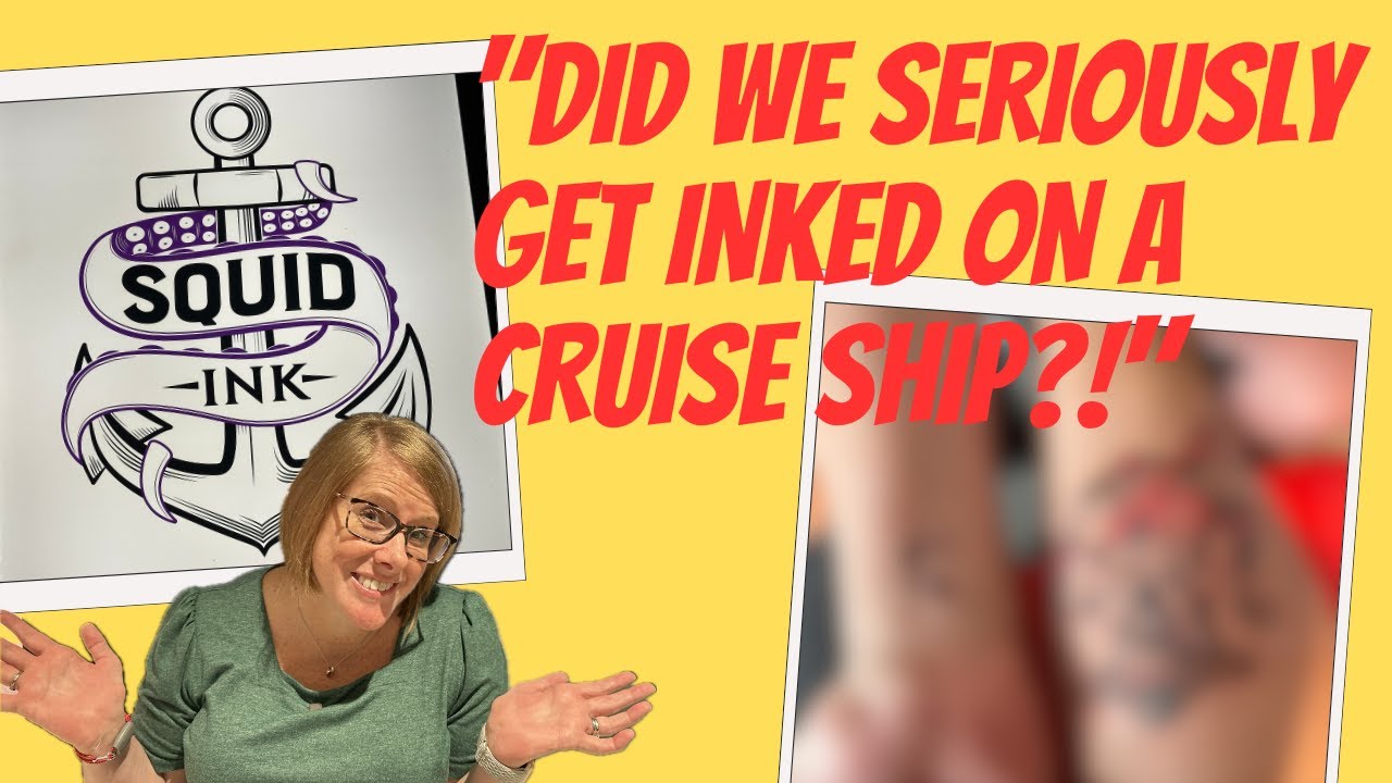INKED AT SEA! Tattoos & Ocean Views on Virgin Voyages Scarlet Lady ...