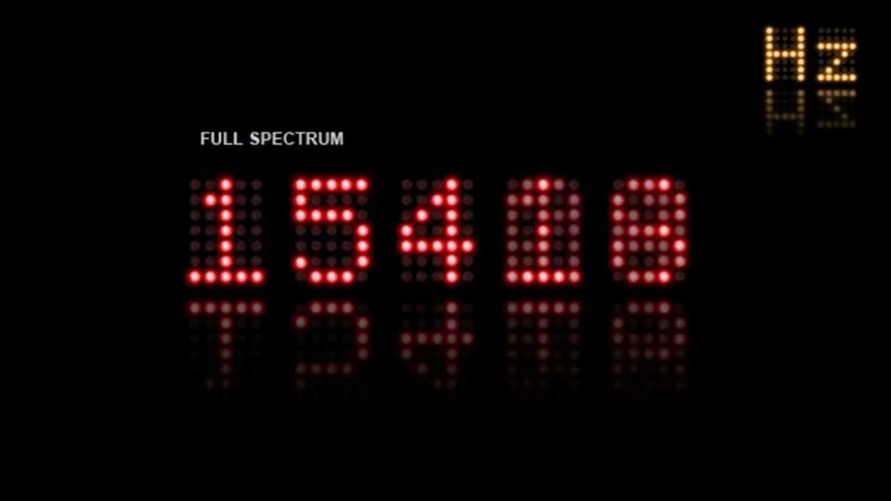 The full audible spectrum - YouTube