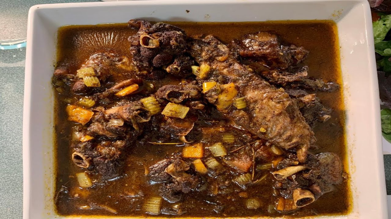Brown Stew Turkey Wings | Barbados Style - YouTube