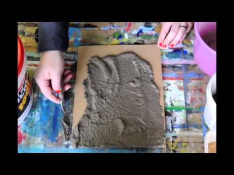 Painting with soil - YouTube
