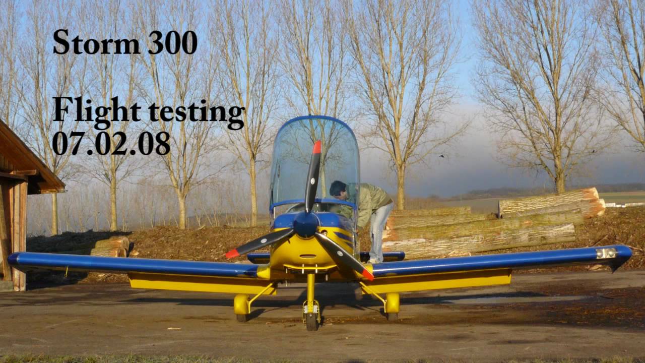 Storm 300 test flight - YouTube