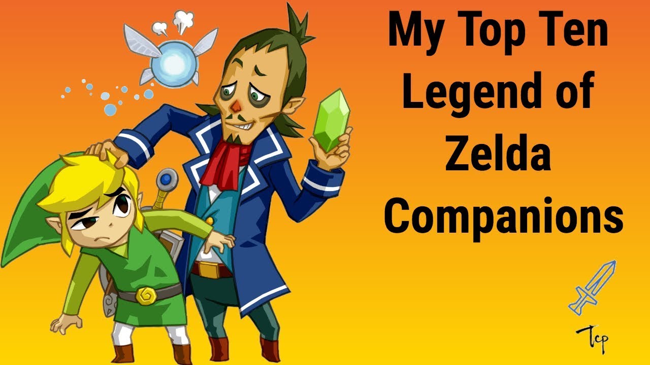 My Top Ten Legend of Zelda Companions - YouTube