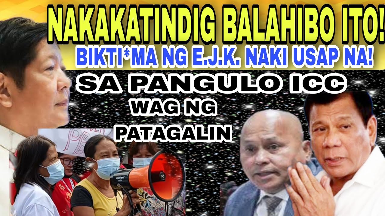 NAKAKATINDIG BALAHIBO ITO! BIKTI*MA NG E.J.K. NAKI USAP NA SA PANGULO ...